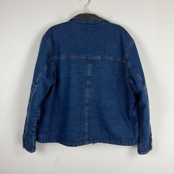 Wrangler | Jackets & Coats | Vintage Vtg Wrangler Sherpa Lined Denim ...